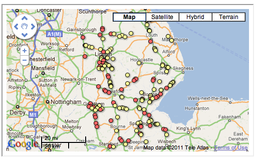How to: convert easting/northing into lat/long for an interactive map ...