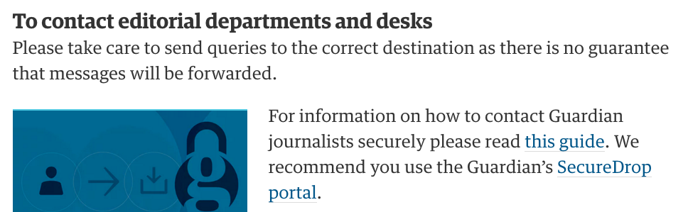 Guardian profiles routinely link to PGP keys – why aren’t other news ...
