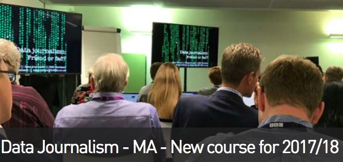 I’ve finally gone and done it: announcing a new MA in Data Journalism ...
