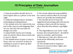 10 principles for data journalism in its second decade | Online ...